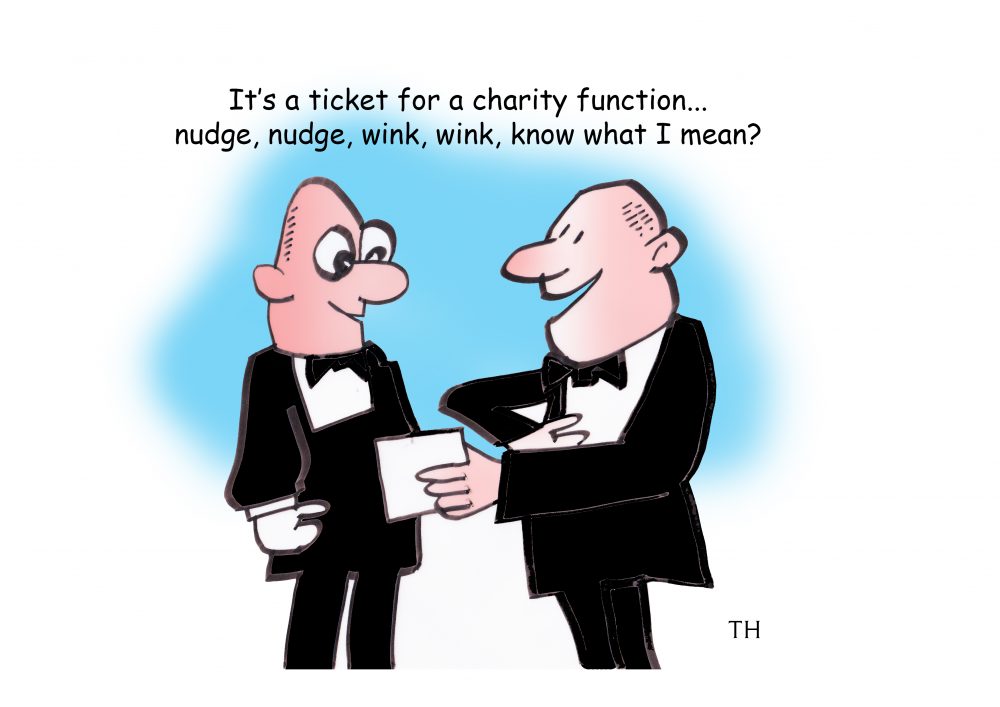 Nudge, nudge — Aestumanda